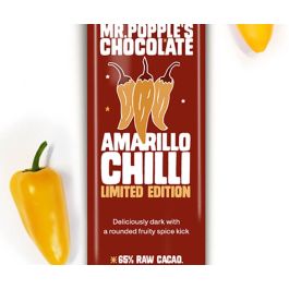 AMARILLO CHILLI – Dark Chocolate with Fruity Peruvian Chilli – 65% ...